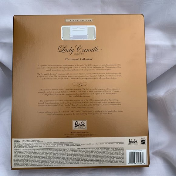 Barbie | Toys | Nib 202 Lady Camille The Portrait Collection Barbie ...